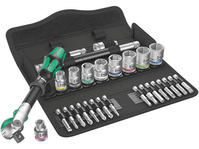 Click here for Wera 8100 SB 6 SPEED 3/8 29 PC 3/8 DRIVE METRIC prices