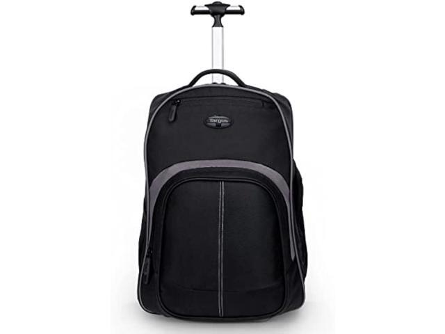 Click here for Targus 16 Inch Compact Rolling Backpack  Black - W... prices