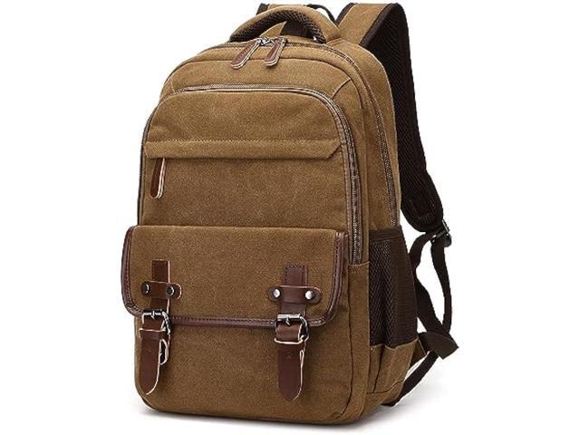 Click here for VAZUOOL Canvas Laptop Backpack  Vintage Daypack fo... prices