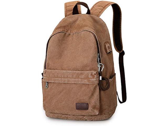 Click here for Muzee Canvas Backpack Lightweight Travel Daypack S... prices