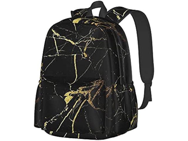 Click here for KiuLoam 17 Inch Backpack Gold Black Marble Laptop... prices