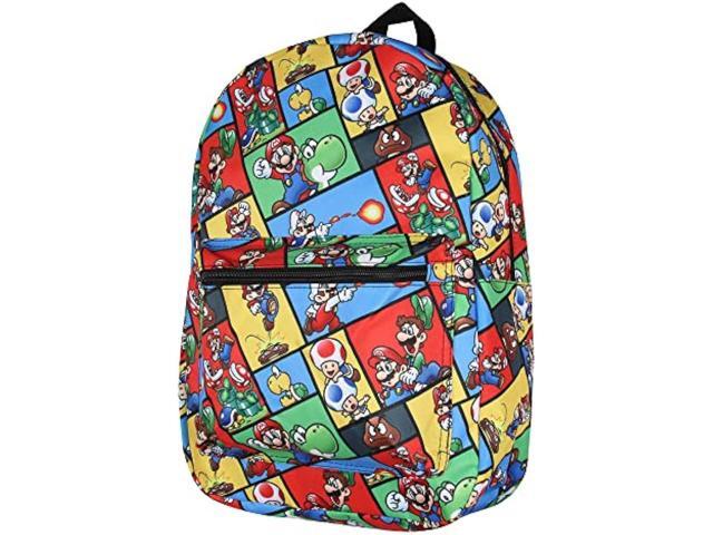 Click here for Bioworld Super Mario Backpack Multi Character Vide... prices