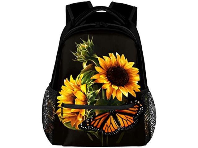 Click here for Butterfly Sunflower Backpacks for Girls Kids Boys... prices