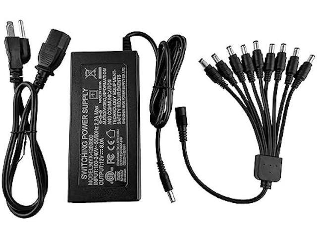 Click here for TIGERSECU Security Camera and DVR Power Adapter wi... prices