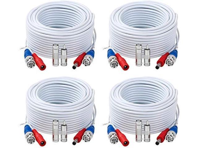 Click here for Tainston 4 Pack 30 Feet BNC Video Power Cable BNC... prices