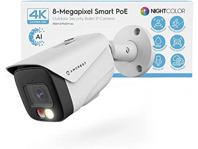 Click here for Amcrest UltraHD 4K (8MP) IP PoE AI Camera  FOV 129... prices