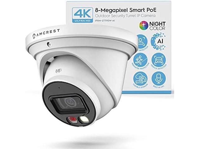 Click here for Amcrest UltraHD 4K (8MP) IP PoE AI Camera  49ft Ni... prices