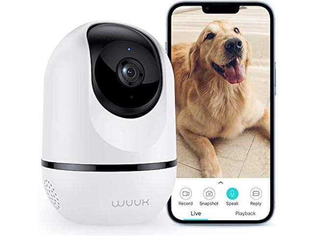 Click here for WUUK 4MP Indoor Security Camera  Pan Tilt Cam for... prices