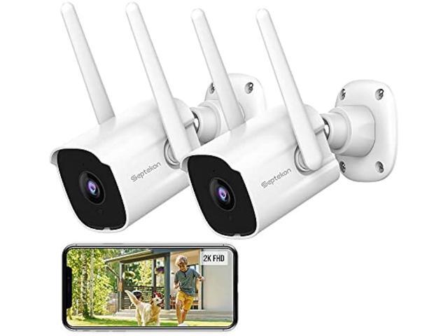 Click here for Septekon 2K Security Camera Outdoor 2 Pack  2.4G W... prices