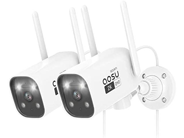 Click here for AOSU 2K Security Camera Outdoor with Color Night V... prices