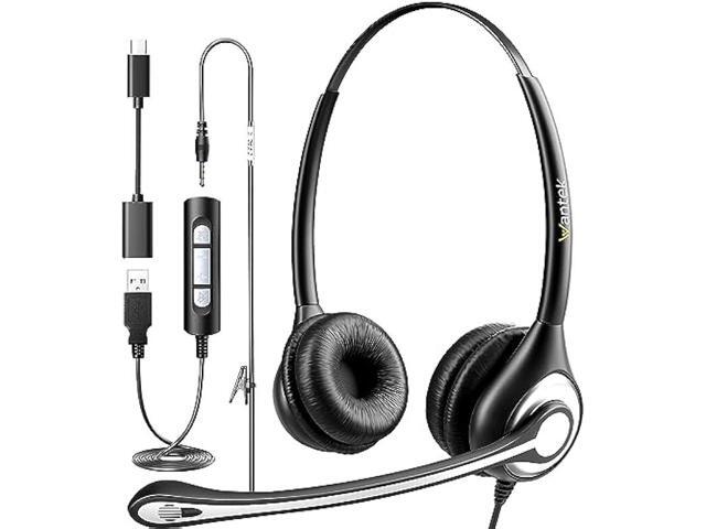 Click here for Wantek USB Headset with Mic for PC  On-Ear Compute... prices