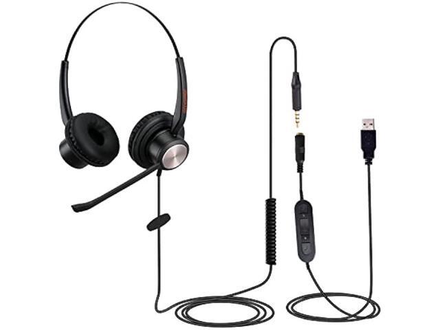 Click here for N/X Wired USB Headset with Noise Cancelling Microp... prices