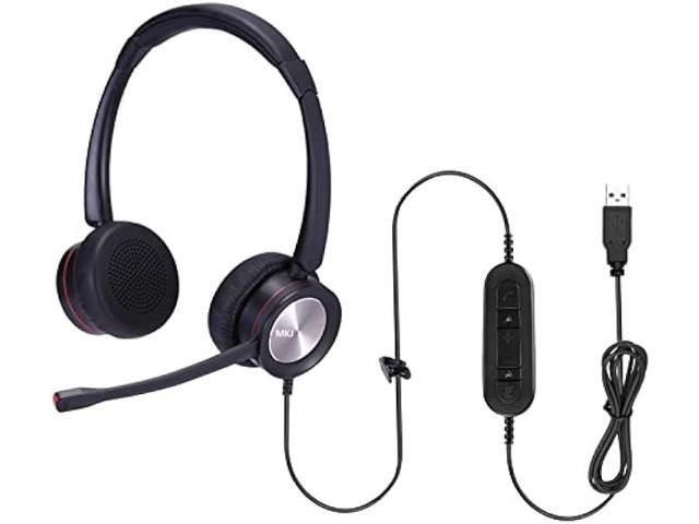Click here for MKJ USB Headset with Microphone Noise Cancelling f... prices