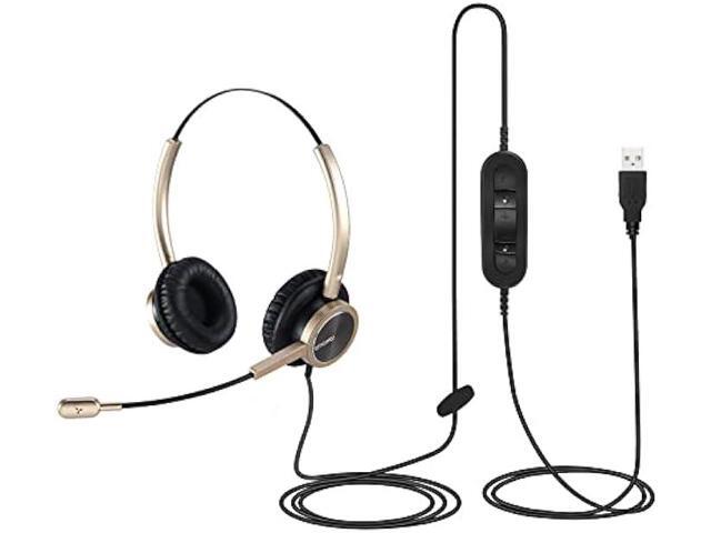 Click here for Emaiker Stereo USB Headset with Noise Cancelling M... prices