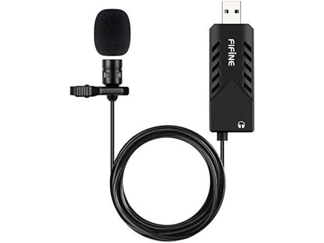 Click here for Fifine USB Lavalier Lapel Microphone  Clip-on Card... prices