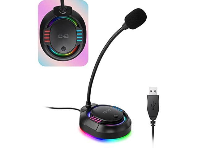 Click here for C G CHANGEEK USB Microphone with RGB Glowing Light... prices
