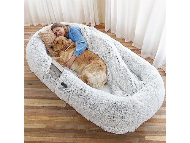 Click here for WROS Human Dog Bed  71x45x14 Beds for Humans Size... prices