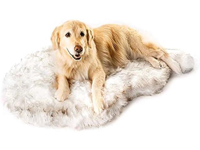 Click here for PAW Brands Puprug Faux Fur Memory Foam Orthopedic... prices