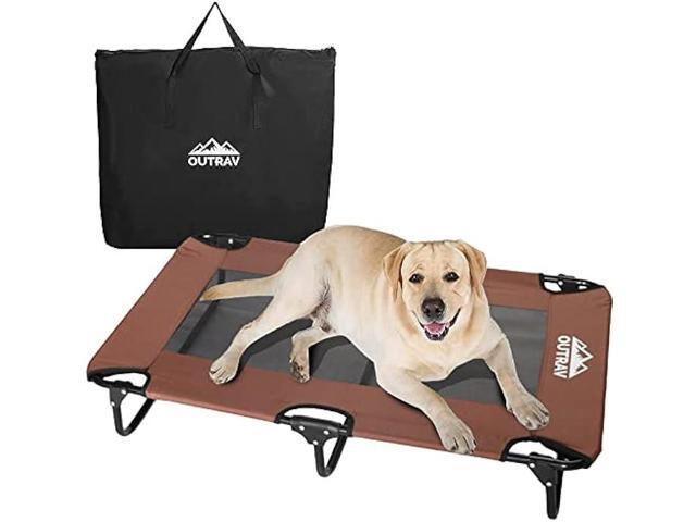 Click here for Elevated Dog Cot with Steel Frame - Foldable Raise... prices