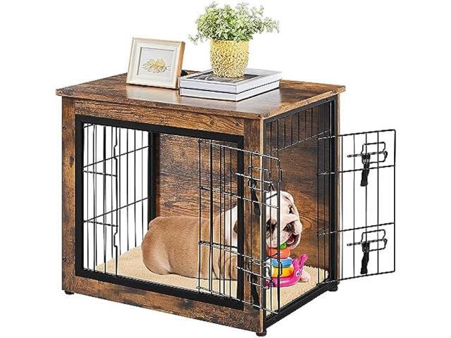 Click here for Yaheetech 27.5 Dog Crate Furniture with Cushion Wo... prices