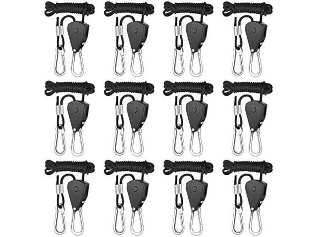 Click here for iPower 6 Pairs 1/8 Inch Adjustable Heavy Duty Rope... prices