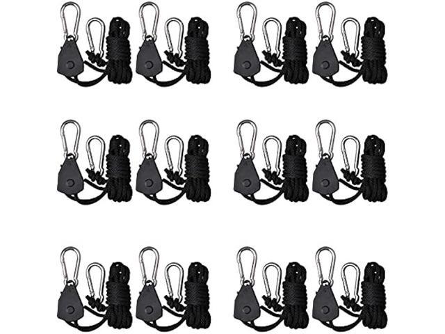 Click here for 6 Pairs 1/8 inch Adjustable Heavy Duty Rope Hanger... prices