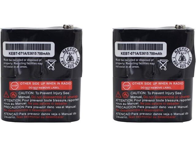 Click here for Karier 2Pcs 3.6V 700mAh Replacement Two-Way Radio... prices