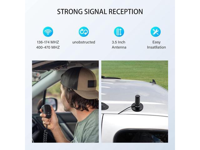 Click here for Anina 3.5 Inch NMO Dual Band VHF UHF Antenna with... prices