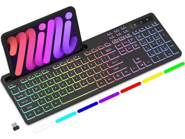 Click here for Soueto Wireless Keyboard with 7-Color Backlit  Ful... prices