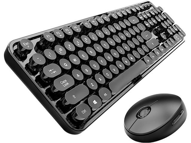 Click here for STIVIC Wireless Keyboard and Mouse Combo  Retro Ty... prices