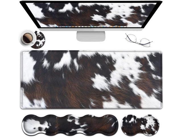 Click here for Gaming Mouse Pad XXL Large Desk Cute Black Cowhide... prices