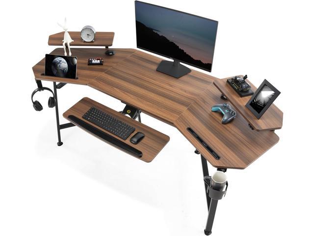 Click here for EUREKA ERGONOMIC 72 Computer Desk W Keyboard Tray... prices