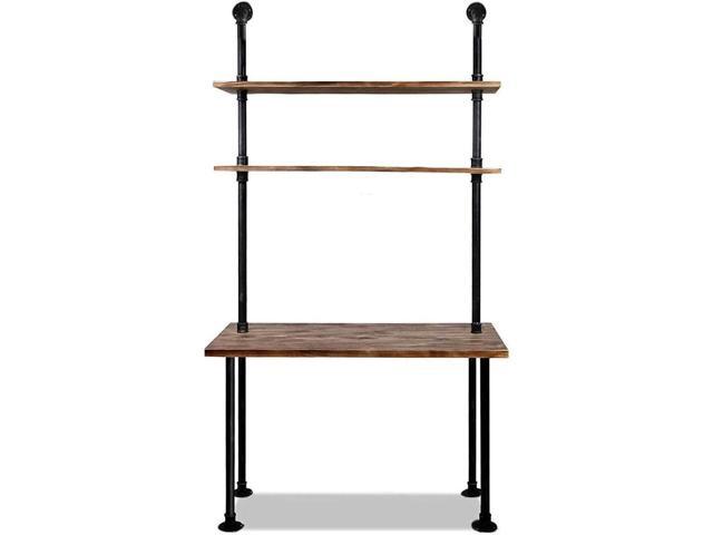 Click here for Diwhy Computer Desk with Storage Shelves Home Offi... prices