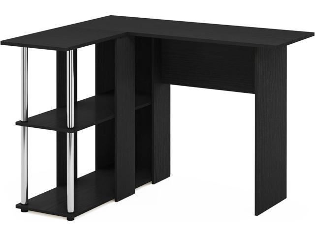Click here for Furinno Abbott L-Shape Desk with Bookshelf  Americ... prices