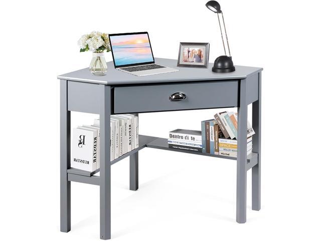 Click here for SILKYDRY Corner Computer Desk  Space-Saving Corner... prices