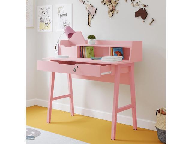 Click here for Roma Writing Desk - Elegant Wood Study Desk With S... prices