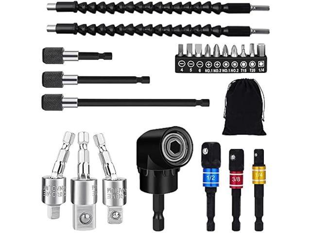 Click here for Flexible Drill Bit Extension Set  105° Right Angle... prices