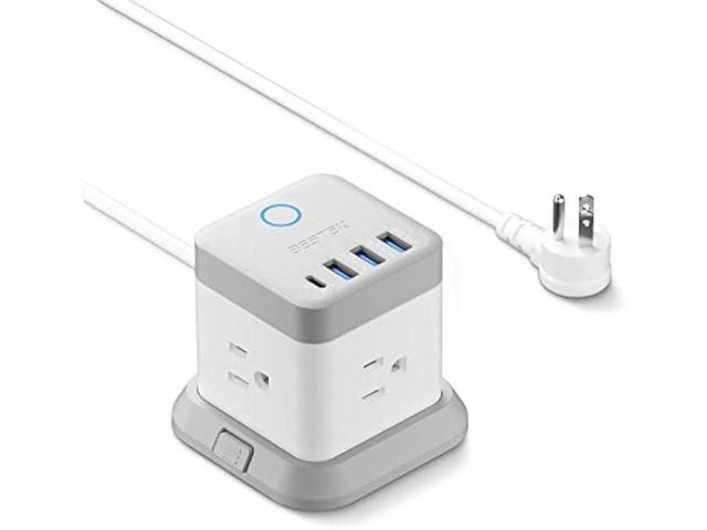 Click here for BESTEK Power Strip with USB  Vertical Cube Mountab... prices