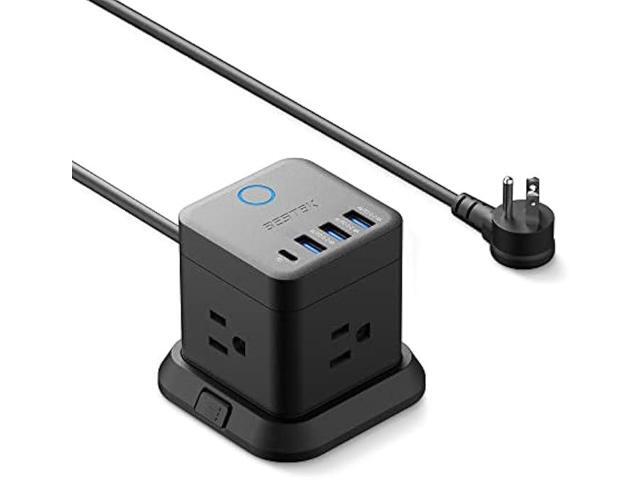 Click here for BESTEK Power Strip with USB  Vertical Cube Mountab... prices