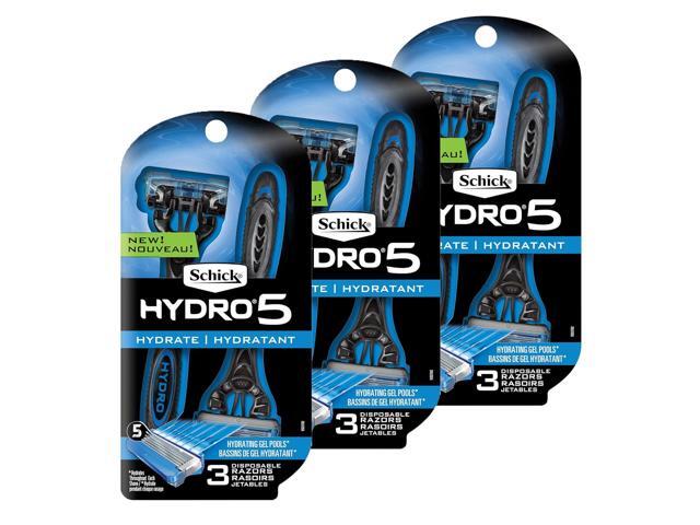Click here for Schick Hydro 5 Disposable Razors for Men with Flip... prices