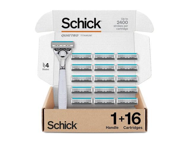 Click here for Schick Quattro Titanium Razor with 16 Refill Blade... prices