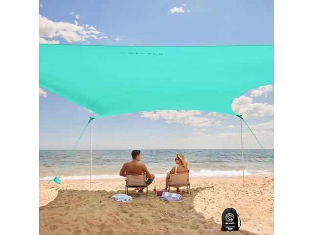 Click here for WEKAPO Beach Tent Sun Shelter - Easy Setup Beach C... prices