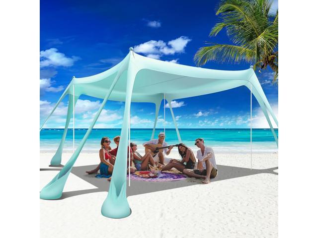 Click here for Beach Canopy Beach Tent Pop Up Shade 10x10ft Sun S... prices