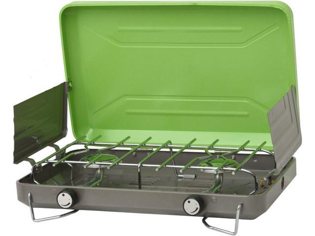 Click here for Flame King VT-101 2-Burner Portable Camping Stove... prices
