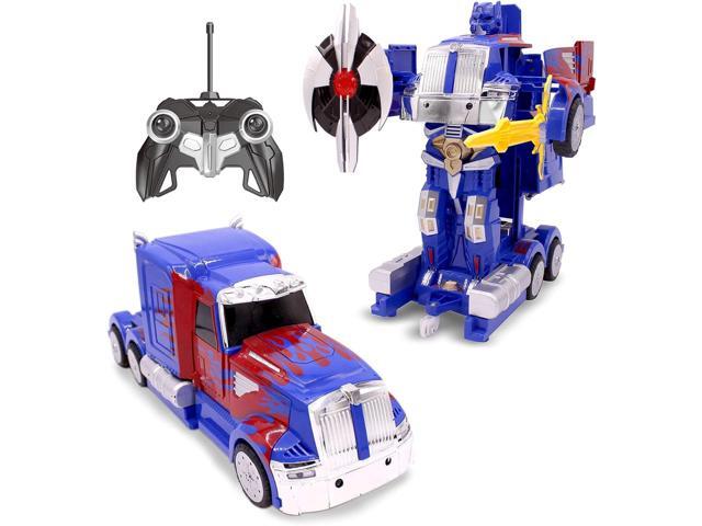 Click here for RC Toy Car Truck Transforming Robot Kids 8 - 12 ye... prices