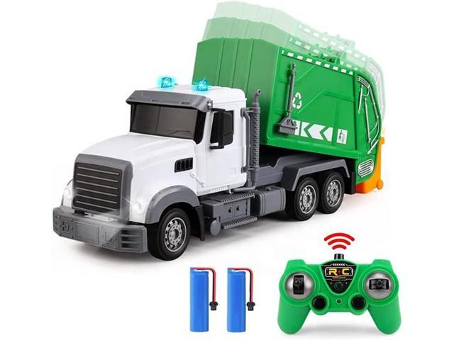 Click here for 2.4G RC Garbage Truck Toy with Lights - 6 Channel... prices
