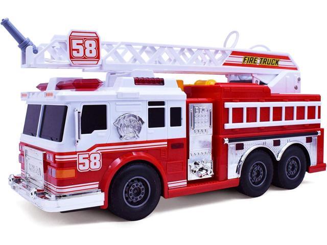 Click here for VEBO Fire Truck Motorized with Lights  Siren Sound... prices