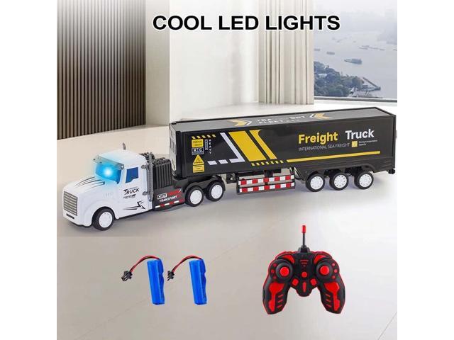 Click here for RC Semi Truck Toy for Kids - 1:32 Remote Control C... prices