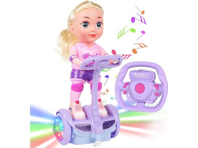 Click here for Doll Set with Remote Control Toy Electric Scooter... prices