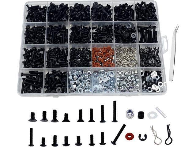 Click here for 1000pcs RC Screw Kit RC Car Tool Kit  Hardware Fas... prices